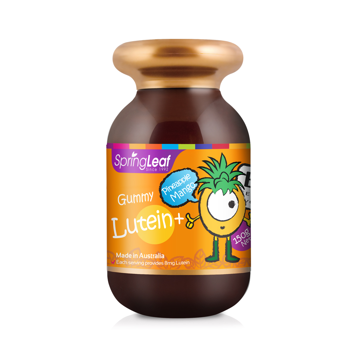 ขาย Springleaf Lutein Pineapple and Mango Flavour Gummy 60 Capsules ...